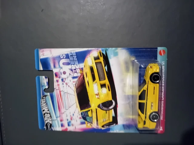 HOT WHEELS 2025 90’s Street Scene - Mitsubishi Lancer Evolution VI ...