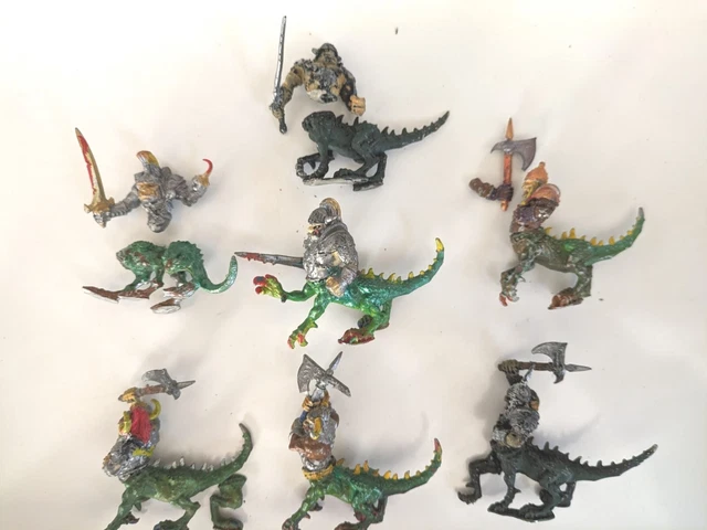 7 X CHAOS Dragon Ogres Complete 90s Metal Warhammer Fantasy £135.00 ...