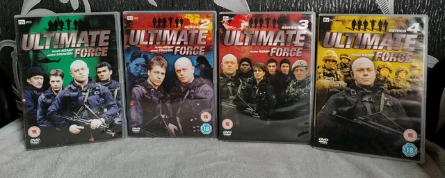 ULTIMATE FORCE COMPLETE TV Series Seasons 1-4 - DVD - Region 2 £11.11 ...