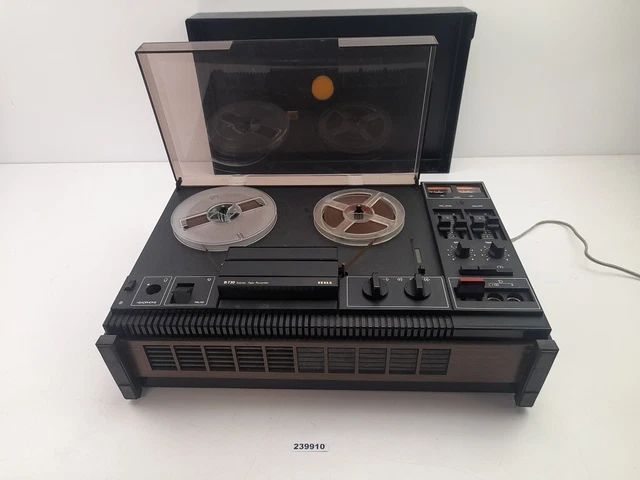 TONBANDGERÄT TESLA B730 Stereo Tape Recorder 220V 65W alt schwarz ...