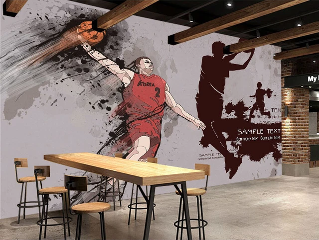 3D SLAM DUNK 15432NA Wallpaper Wall Murals Removable Wallpaper Fay EUR ...