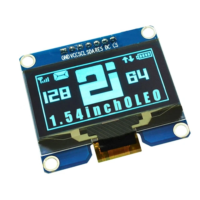 CONNEXION SIMPLIFI??E AVEC SPI/IIC sur ??cran OLED Taille de 1 54 pouces EUR 21,28 - PicClick FR