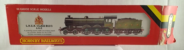 HORNBY R866 LNER B12 4-6-0 Loco & Tender #8509, 00 Gauge, Boxed, SEE ...