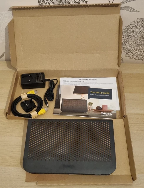TALKTALK HUB WI-FI Sagemcom Fast 5364-3 T8 router wireless Internet a ...