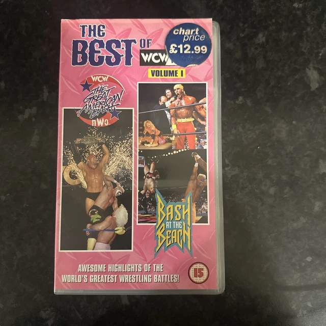 RARE WRESTLING VHS Tape 'The Best Of Wcw Nwo Bash At The Beach Volume 1' £6.00 - PicClick UK