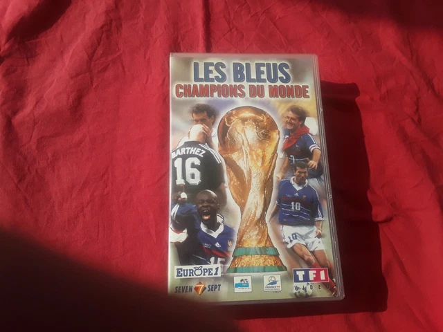 VHS CASSETTE K7 Les Bleus France Coupe Du Monde France 98 EUR 5,00 ...
