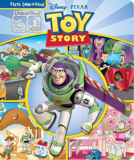 DISNEY PIXAR TOY Story: First Look and Find by PI Kids (English) Board ...