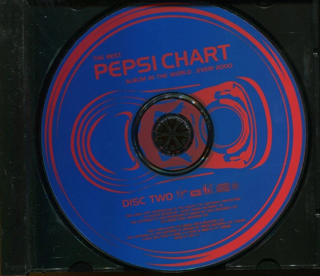 BEST PEPSI CHART Album In The World 2000 (2CD Edition) 1 Front Cover ...