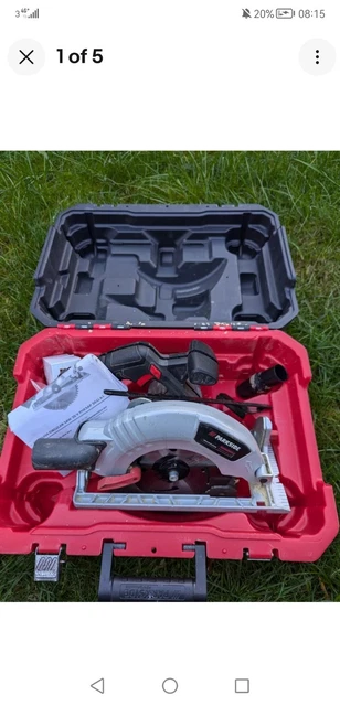 PARKSIDE PERFORMANCE CORDLESS brushless circular saw 20v £52.72 ...