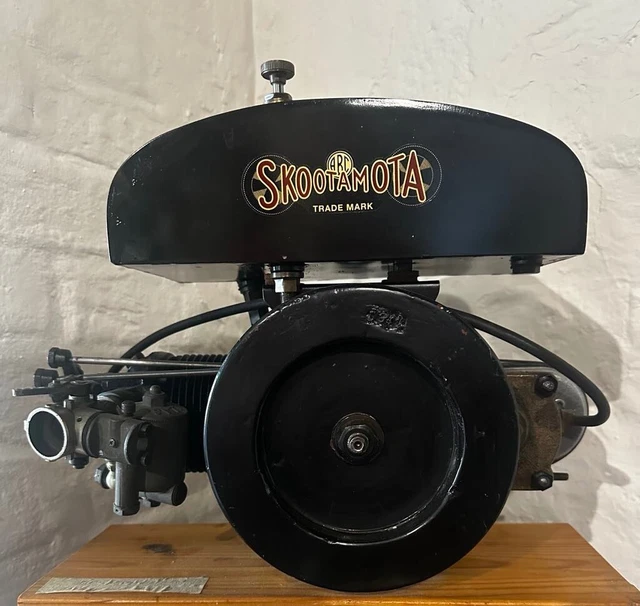 RARE 1919 ABC skootamota ohv engine, a very rare interesting engine ...