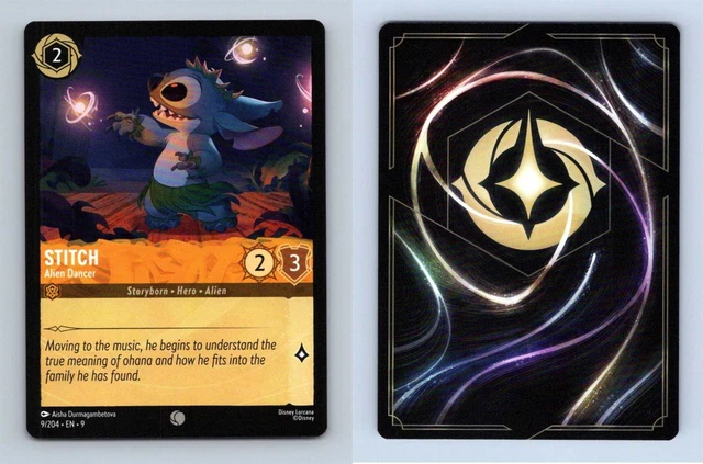 STITCH #9/204 DISNEY Lorcana Fabled 2025 Common TCG Card £0.99 ...