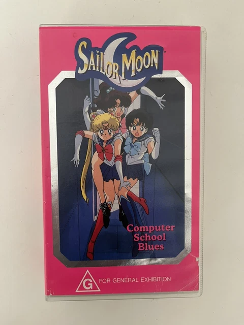 SAILOR MOON - Computer School Blues VHS PAL Rare 1995 Tested & Working ...