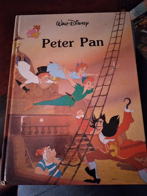 PETER PAN, DISNEY Classic Series (1992 Hardcover) Walt Disney twin ...
