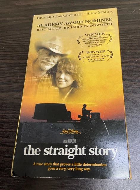DAVID LYNCH THE Straight Story VHS 2000 Academy Award Nominee Richard ...