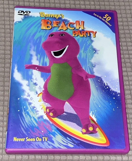 BARNEY'S MUSICAL SCRAPBOOK + Beach Party + Super Singing Circus DVD Lot ...