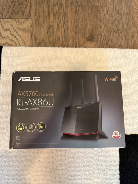 ASUS RT-AX86U PRO (AX5700) Dual Band WiFi 6 AiMesh Extendable Gaming ...