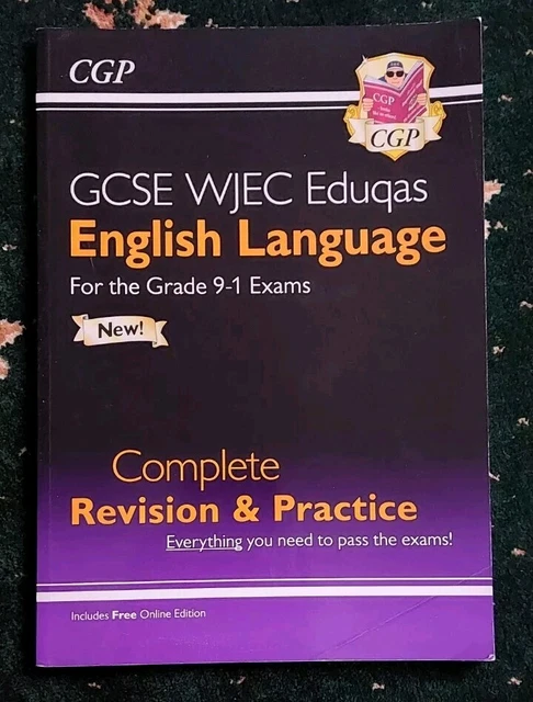 GCSE ENGLISH LANGUAGE WJEC Eduqas Revision Guide For The Grade 9-1 by ...