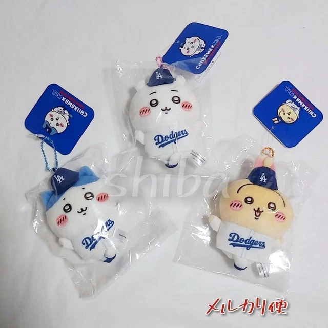 CHIIKAWA MLB TOKYO 2025 Dodgers Chiikawa Hachiware Usagi Mascot 3 Set £ ...