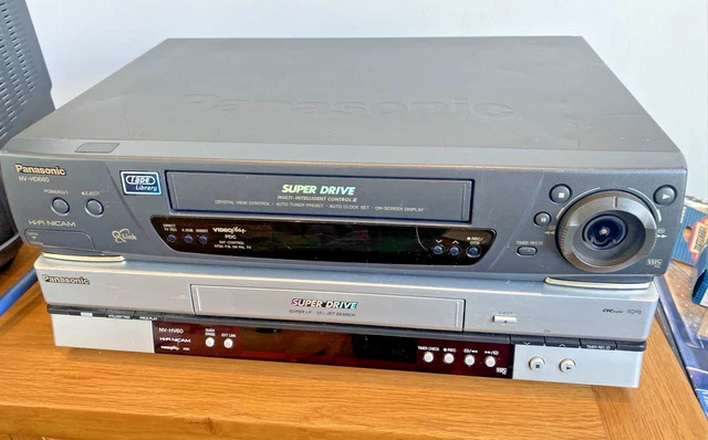 PANASONIC VHS PLAYERS NV-HD680B NV-HV60EB Spares or Repair or Parts Not ...