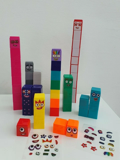 NUMBERBLOCKS SPECIAL needs Number blocks, 1-10 autism gift birthday ...