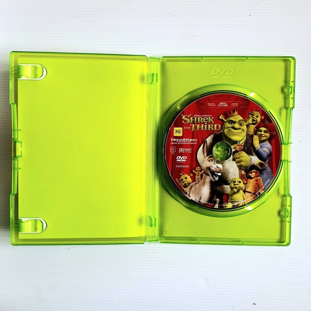 SHREK THE THIRD DVD 2007 Comedy Animation, Mike Myers, Eddie Murphy ...