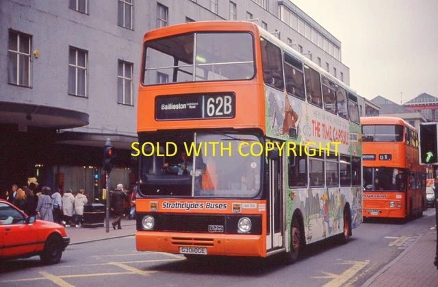 35MM ORIGINAL BUS slide Strathclyde's Buses G301 OGE £4.99 - PicClick UK