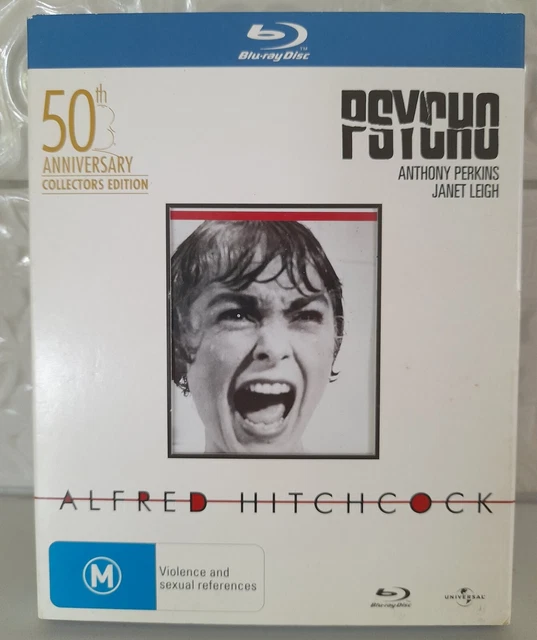 PSYCHO (1960) - 50th Anniversary Collector's Edition Blu-Ray Region A B ...