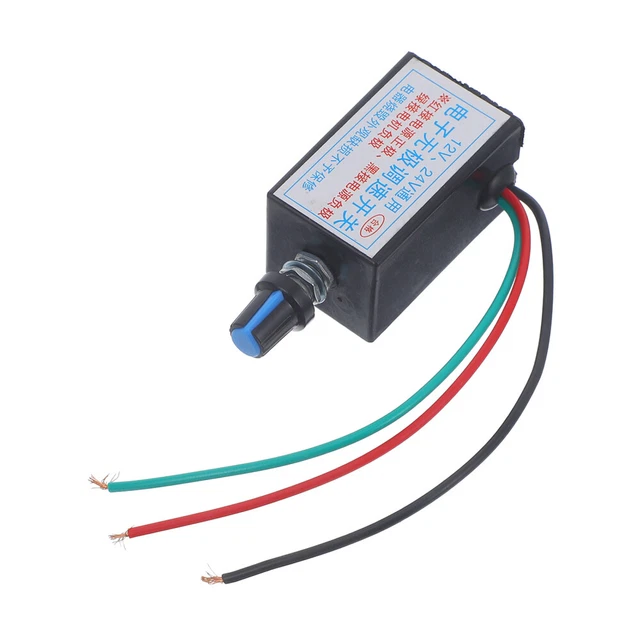 SPEED CONTROLLER 12V 24v Regulator Electronic Stepless Speed Regulator ...