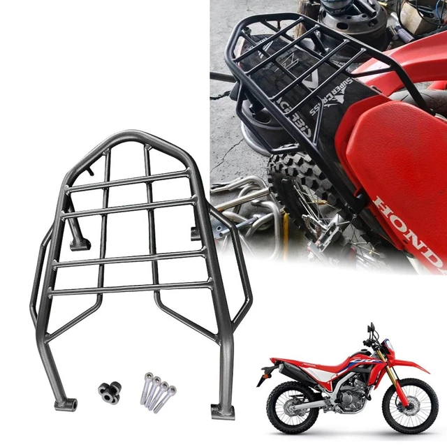 HONDA CRF300 CRF300L RX RALLY Enduro REAR LUGGAGE CARGO RACK STEEL ...