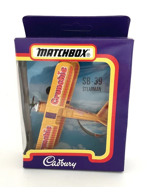 1991 MATCHBOX / Cadbury Flying Circus Crunchie - SB 39 Stearman Model ...