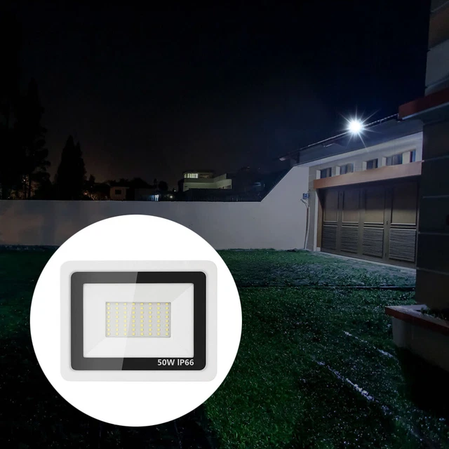 50 W OUTDOOR Floodlight LED Spotlight Spotlights House Reflector £21.32 ...