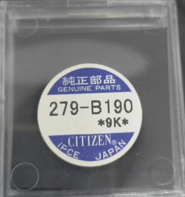 CITIZEN ECO DRIVE 279-B19 0870 0875 Original Chronograph Part N.O.S ...
