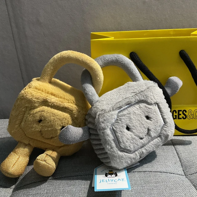 JELLYCAT AMUSEABLES LOVE Locks Plush Soft Toy £39.99 - PicClick UK