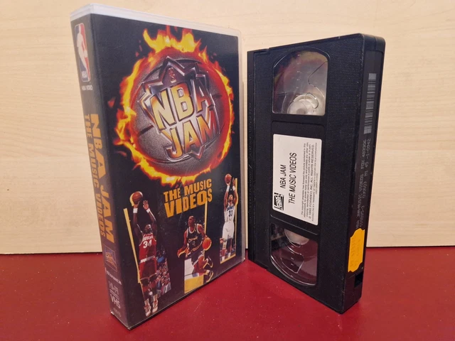 NBA JAM - The Music Videos - Basketball - PAL VHS Video Tape (A78) £9. ...