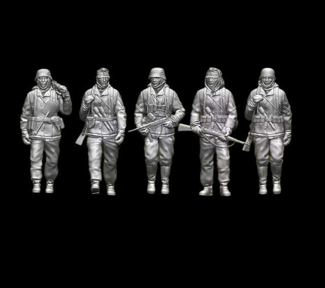 WW2 GERMAN SOLDIERS Full Set Soldiers 1/16th Resin Printed £46.75 ...