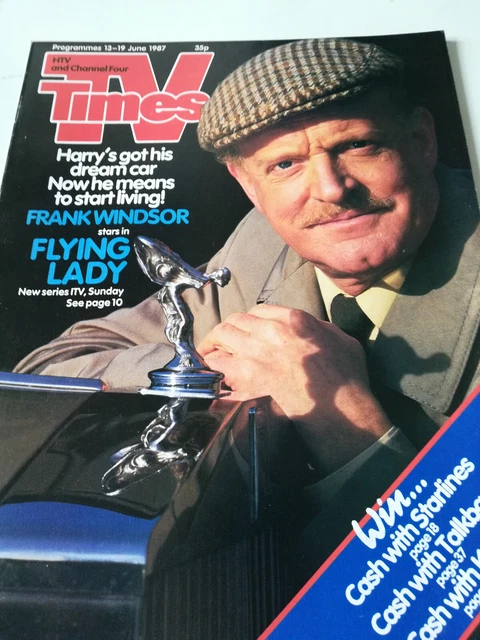 TVTIMES TV TIMES HTV 13-19 June 1987 Frank Windsor Joan Sims Floodtide ...