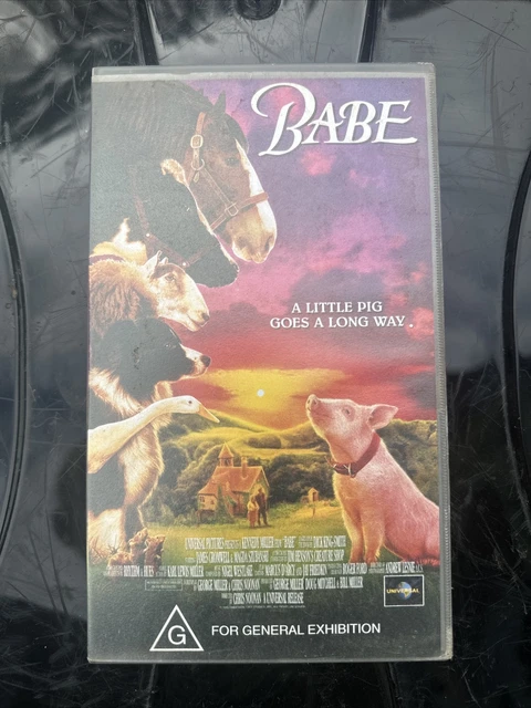 🐖 🐖🐖 BABE VHS Video Tape | 1995|collectable 📼 A020 $25.00 - PicClick AU