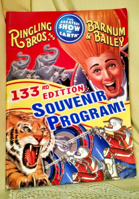 Ringling Bros Barnum Bailey Circus Souvenir Program 2003 133rd Ed