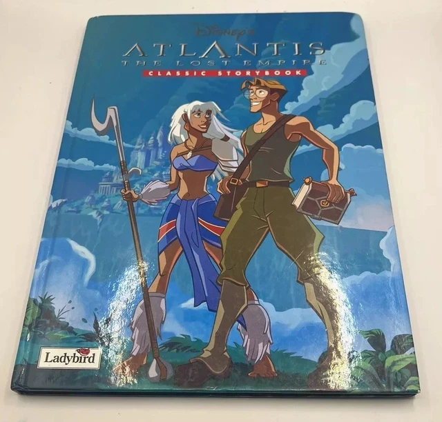 WALT DISNEY ATLANTIS THE LOST EMPIRE Classic Storybook Ladybird Hard ...