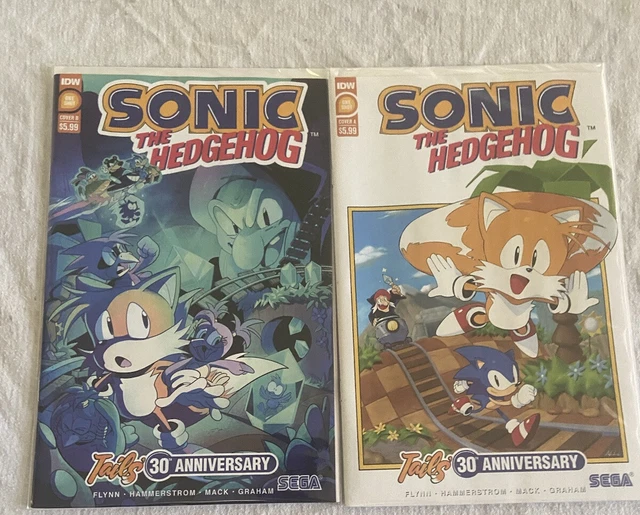 Sonic The Hedgehog Tails 30th Anniversary Special 1a 1b Idw 19 50