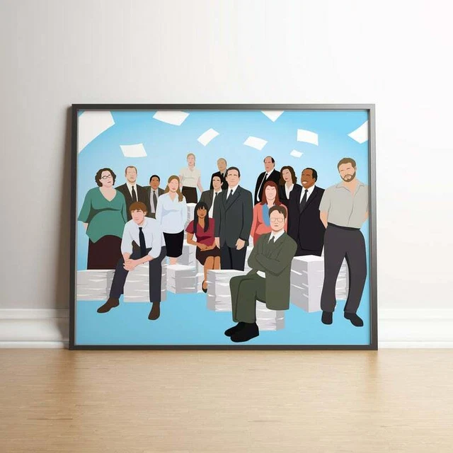 THE OFFICE TV Show, The Office TV Series Wall Art Decor, Poster Print £ ...