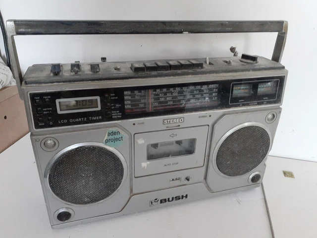 VINTAGE BUSH BR5906A Radio Cassette Player- Boombox. Untested £24.98 ...