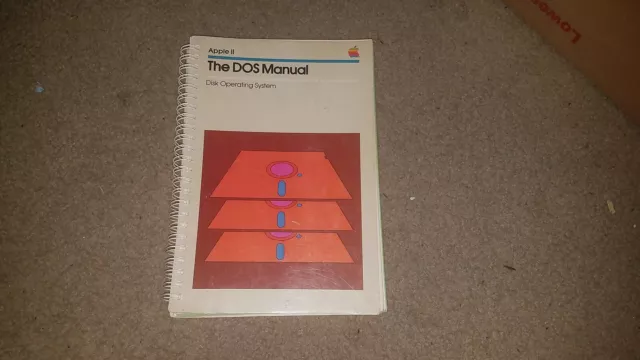 VINTAGE APPLE II The Dos Manual Disk Operating System Book Booklet ...