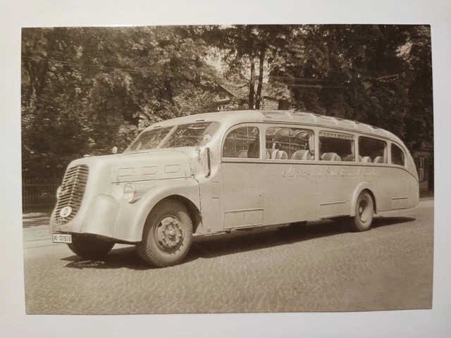 BÜSSING NAG 375 N 1936 Klassische Omnibus Oldtimer Bus Classic Buses ...