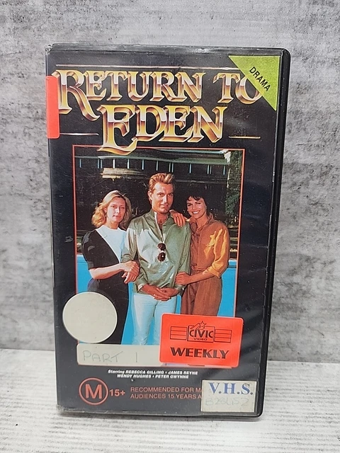 RETURN TO EDEN Part 1 VHS Movie Video Cassette Tape Australian Rainbow £11.60 - PicClick UK
