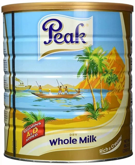 PEAK MILK POWDER 2.5 kg tin| 2.5kg £31.99 - PicClick UK