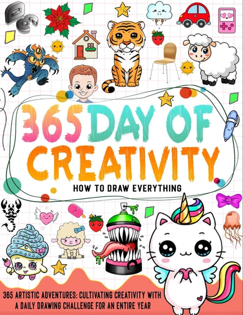 HOW TO DRAW Everything 365: learn how to draw everything with a £9.39 ...