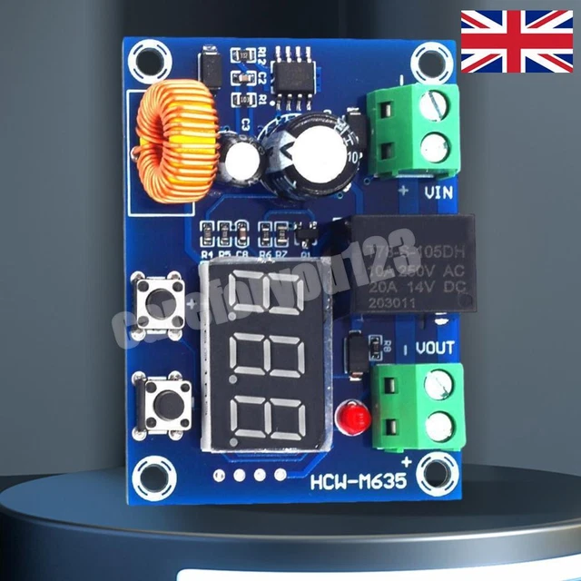 NUOVO XH-M609 MODULO Interruttore Protezione Tensione DC 12V-36V LED ...