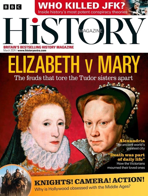 BBC HISTORY MAGAZINE March 2024 Elizabeth v Mary $24.95 - PicClick AU