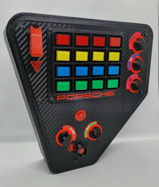 SIMUBOX 919 BUTTON Box Sim Racing, FANATEC,SIMUCUBE COMPATIBLE,PC LINUX ...